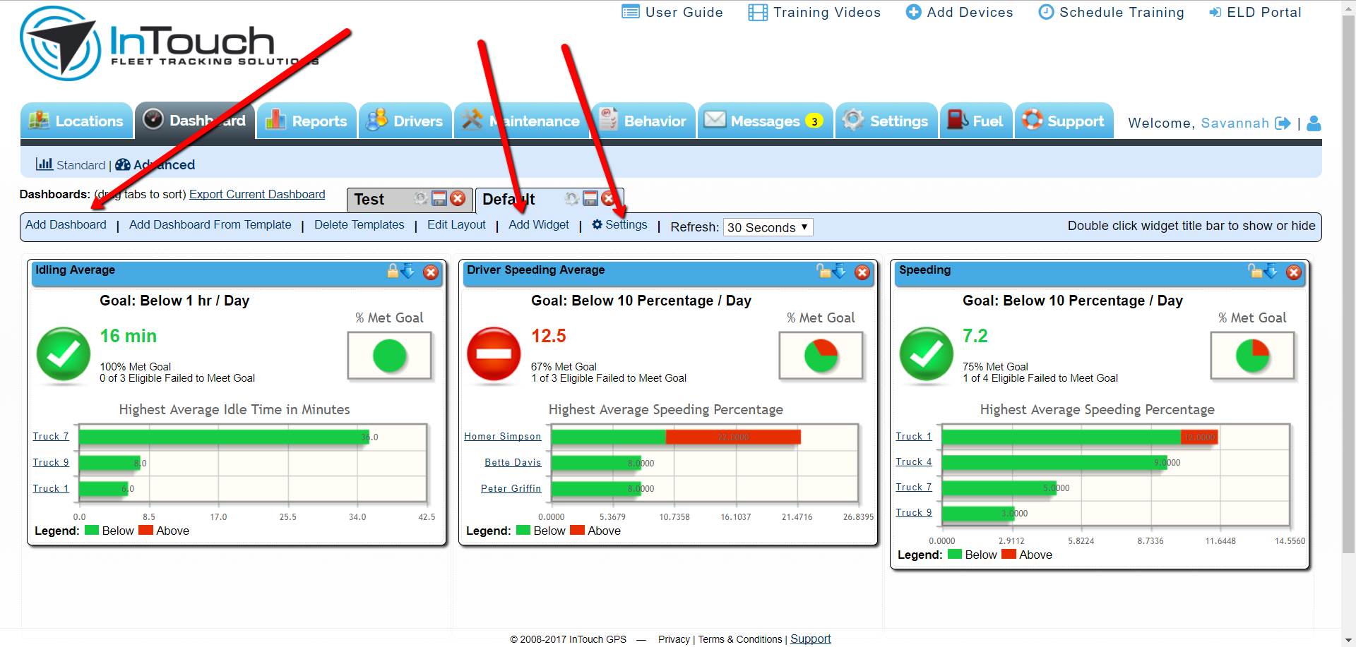 Advanced Dashboard – User Resource Guide