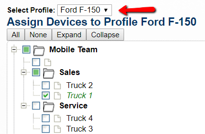 Vehicle Profiles – User Resource Guide